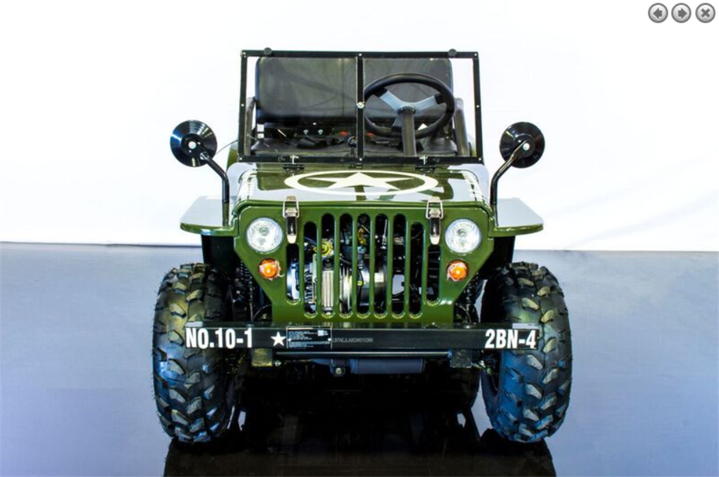 Best RPS Mini Jeep 125cc Go Kart For Sale At Power Ride Outlet ...